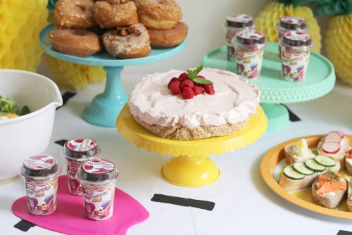 A Bright and Colorful Summer Craft Party via Luloveshandmade.com