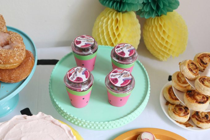 A Bright and Colorful Summer Craft Party via Luloveshandmade.com